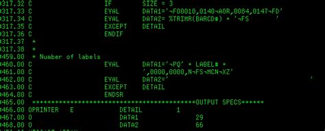 rpgle barcode via o specs help ibm i