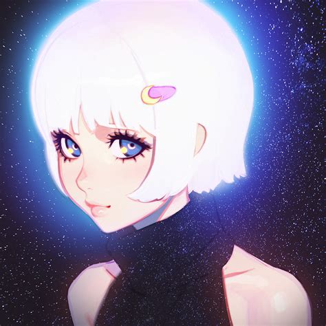 Moon By Kuvshinov Ilya On Deviantart Moon By Kuvshinov Ilya On Deviantart