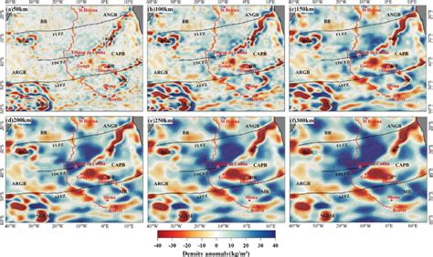 residual density variations at different depths download scientific