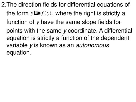 ppt section 7 2 direction fields and euler s methods powerpoint