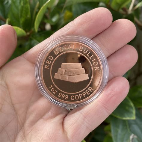 1oz 999 Copper Bullion Coin Bullion Bar Stack By Rmb In 2025