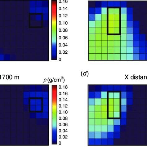 A Cross Sectional Slice Of The Density Model Obtained By Cg Gravity