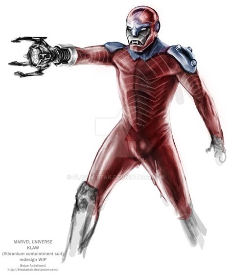 Klaw Redesign Wip By Blastattak On Deviantart