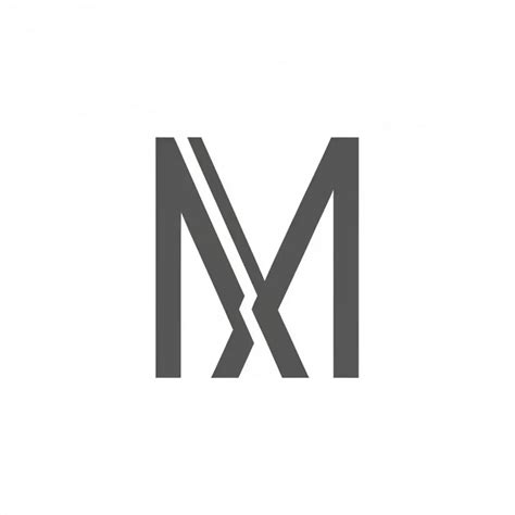 Logo Design For Am Minimalistic Am Symbol On Clear Background Ai Logo