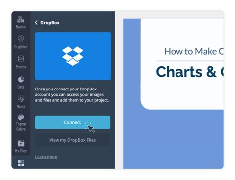 Visme Dropbox Integration Visme