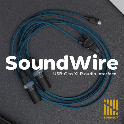 Soundwire Usb C To Xlr Audio Interface Cable Includes Storage Pouch A