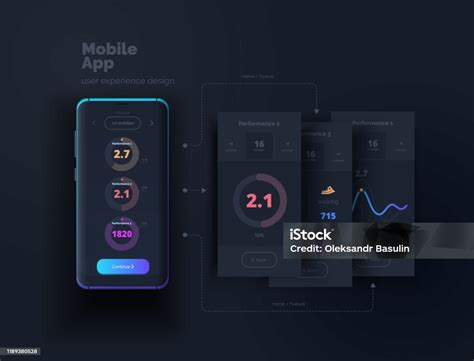 사용자 인터페이스 모바일 앱 스마트폰용 사용자 인터페이스 레이아웃 만들기 사용자 환경 벡터 일러스트레이션 그래픽 사용자 인터페이스에 대한 스톡 벡터 아트 및 기타 이미지