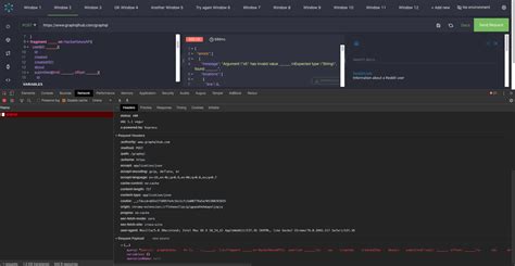 Invalid Json Requestbody In Altair But Working With Curl · Issue 1171 · Altair Graphqlaltair