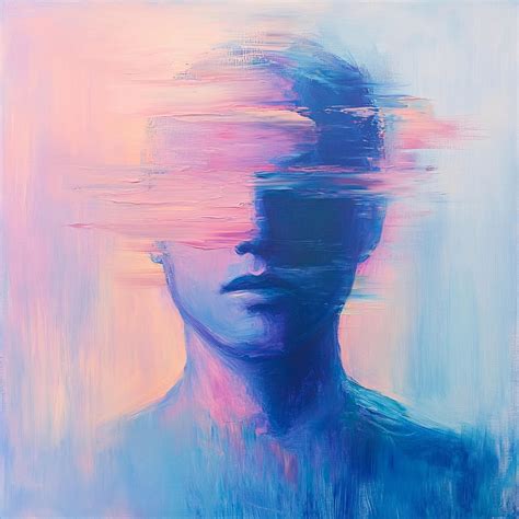 Download Portrait Painting Gradient Royalty Free Stock Illustration