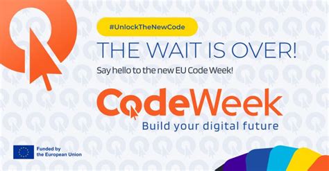 Eucodeweek Newbeginnings Unlockthenewcode Digitalskills Innovation