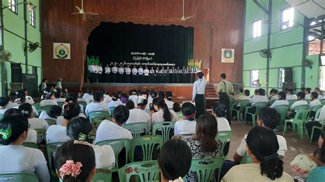 ကြည့်မြင်တိုင်မြို့နယ်၌ ၂၀၂၅ ၂၀၂၆ပညာသင်နှစ် မြို့နယ်အဆင့် ကျောင်းအပ်နှံ ရေး အခမ်းအနားကျင်းပ