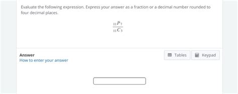 Solved Evaluate The Following Expression Express Your Chegg
