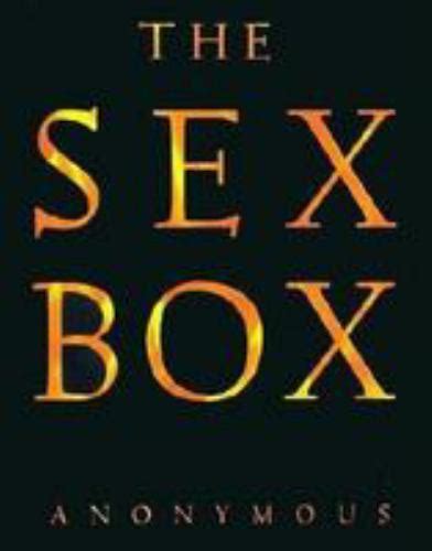 Sex Box Man Woman And Sex By James Jennings 1996 Hardcover For