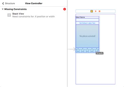 Autolayout How To Fix The Layout Bug In The Official IOS App Development Guide Stack Overflow