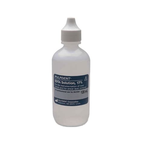 Edta 17 Solution Large Bottle 120ml Lavadent Online