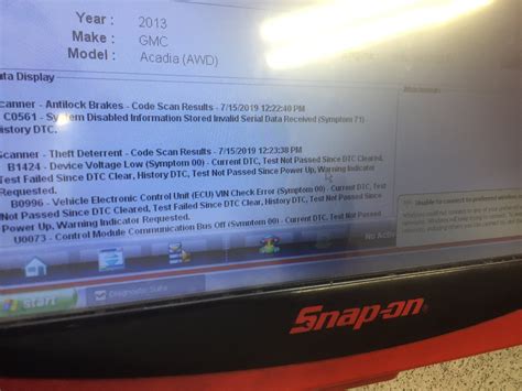 P182e P0700 Code Gmc Acadia Forum