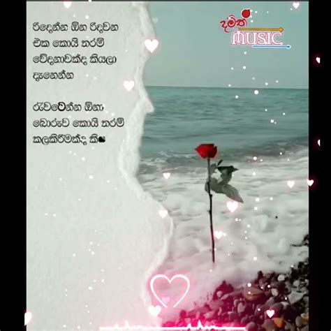 ආදරේ ️ වේදනාව දන්නෙ අදරේ කරන අය ව්තරයි Broken Hart Short Damithmusic Shorts Love Motivation Sad