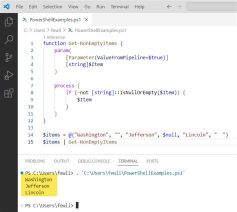 Powershell Isnullorempty Example