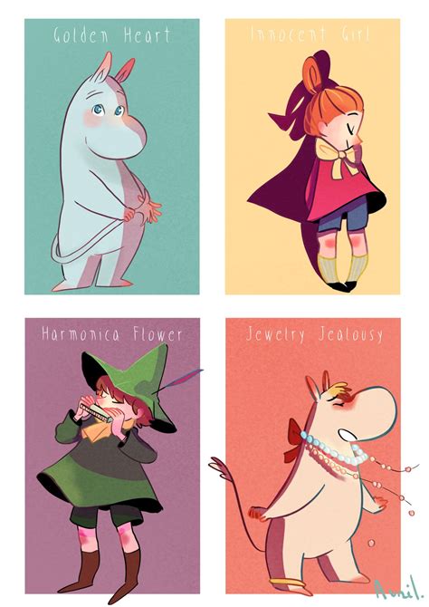 Tales From Moominvalley Moomin Cartoon Moomin Character Design