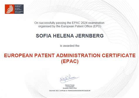 I Am So Thrilled To Have Passed The Epac 2024 Examination And Having Gained The Certificate