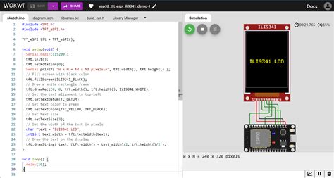 การใชงานโมดลแสดงผลแบบ TFT LCD IoT Engineering Education