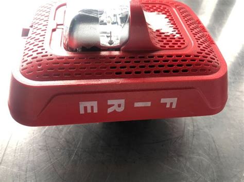 System Sensor Spsrl Red Fire Alarm Strobe Light No Mount New Free