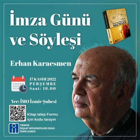 Erhan Karaesmen İmza Günü Ve Söyleşi