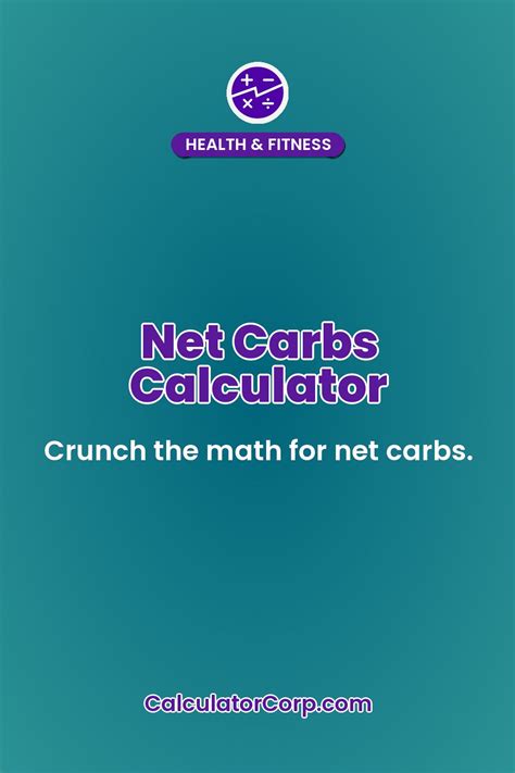 Net Carbs Calculator