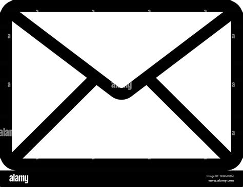 Envelope Line Icon Email Or Incoming Message Stock Vector Image And Art