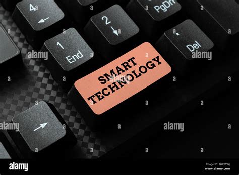 Conceptual Display Smart Technology Word Written On Used To Protect And Prevent Errors In Hard