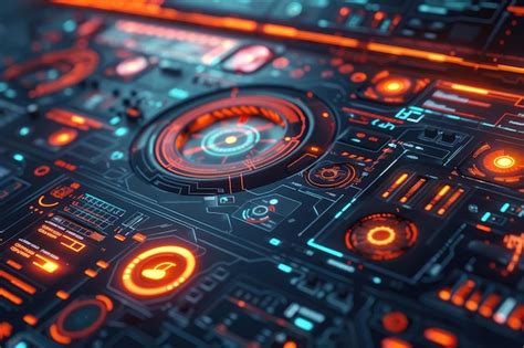 Premium Photo GUI Graphical User Interface Concept