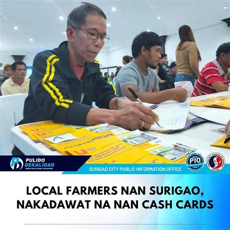 Surigao Mga Mag Uuma Sa Surigao City Nakadawat Nan Monitoring Cards Alang Sa Government