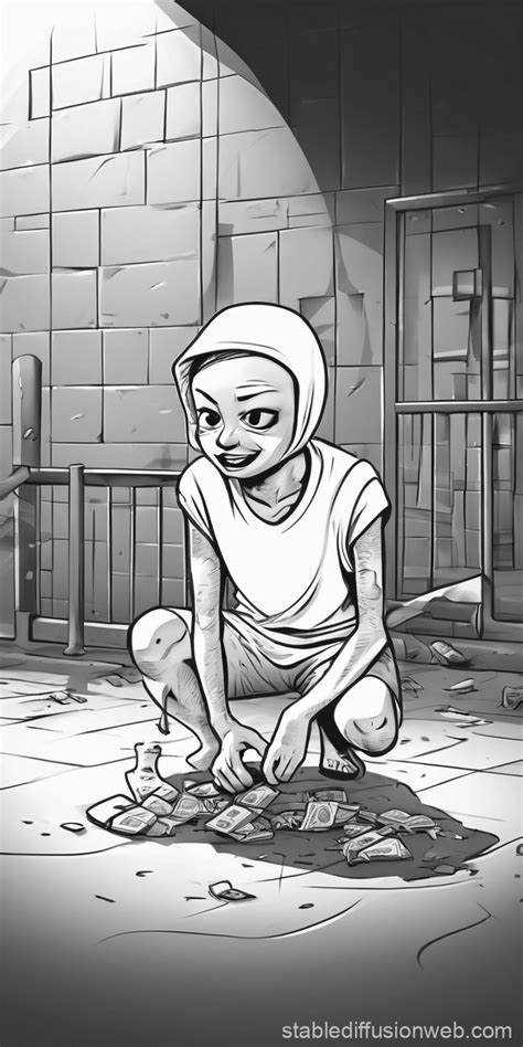 Thief Caught In A Net Stable Diffusion Online