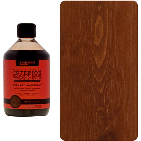 Interior Wood Dye Very Red Mahogany