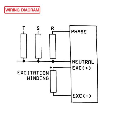 understanding the avr diagram for generator excitation a complete guide