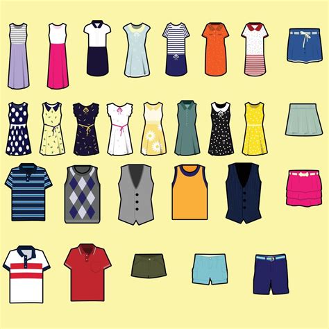 Cute Cloth Vector For Character Design 17173287 Vector Art At Vecteezy