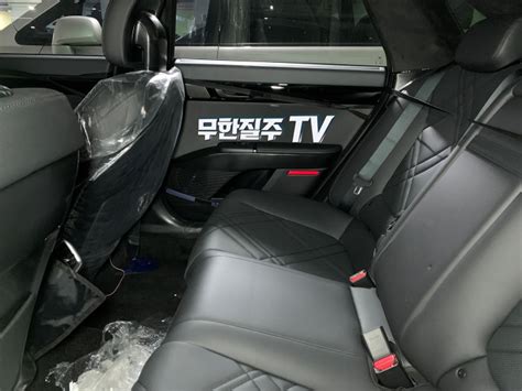 현대 7세대 그랜저 Gn7 새로운 패턴의 실내 스파이샷 오토스파이넷