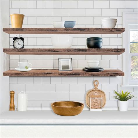 Sorbus Floating Shelves For Wall 55 Inch Extra Long Bathroom Shelves
