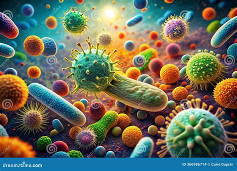 Morphology Of Microorganisms Cocci Vector Illustration Cartoondealer