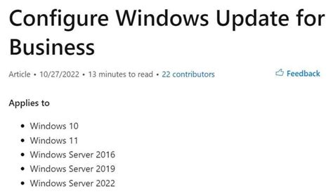 manage windows server updates with windows update for business r intune