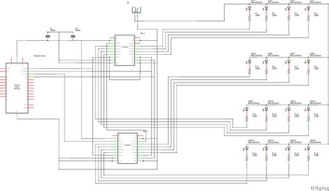 Arduino Nano And Tpic6b595 X2 Leds And Multiplexing Arduino Forum