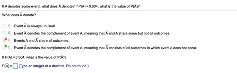 answered if a denotes some event what does a… bartleby