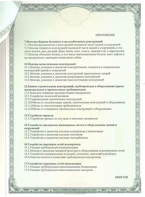 Свидетельство о допуске к определенным видам работ
