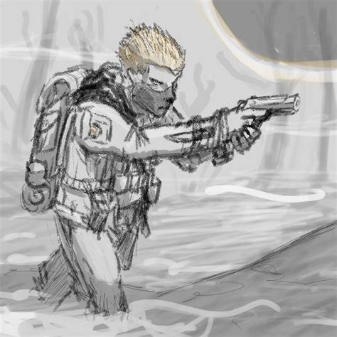 The Librarian Into The Radius Sketch By Thetrueoryx On Deviantart