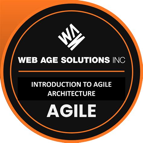 Web Age Solutions Introduction To Agile Architecture Credly