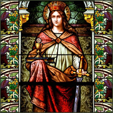 Saint Barbara Saint Barbara Saints Christian Art