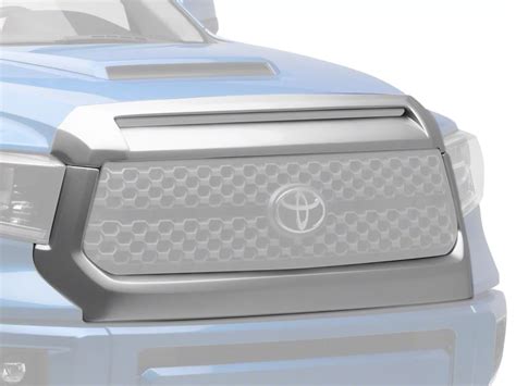 Tundra Grille Surround And Hood Bulge Overlay Silver Sky Metallic 14