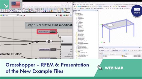Webinar Grasshopper Rfem 6 Presentation Of New Example Files