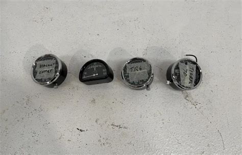 Four Smiths Chronometric Speedometers Classiccom