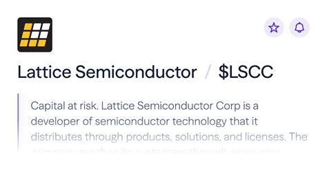 Buy Lattice Semiconductor Stock Lscc Share Price Lightyear